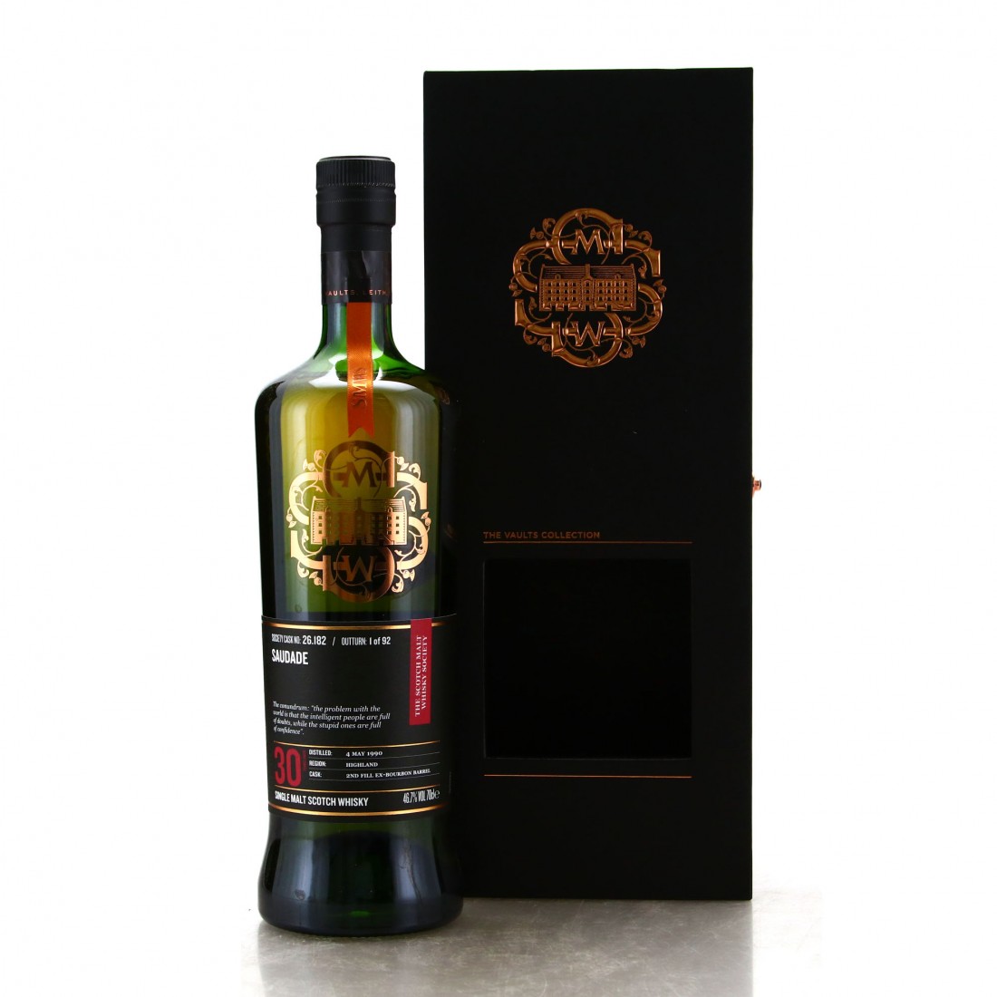 Clynelish 1990 SMWS 30 Year Old 26.182 / The Vaults Collection | Whisky ...