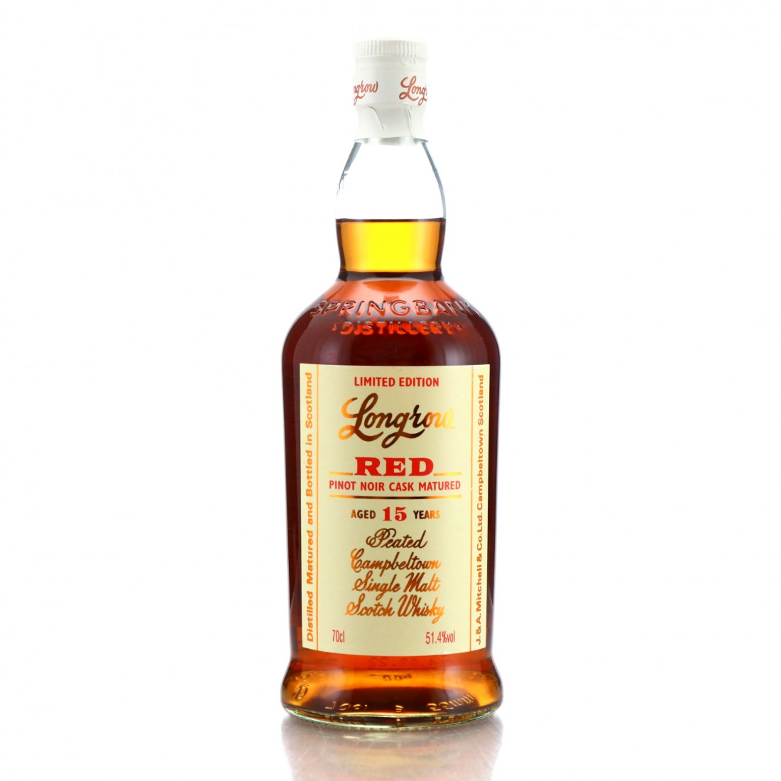 Longrow Red 15 Year Old Pinot Noir | Whisky Auctioneer