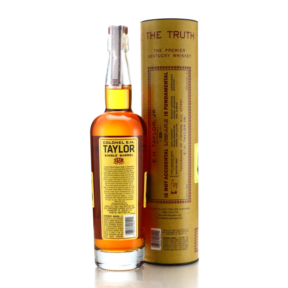 Colonel E.H. Taylor Single Barrel Bourbon 2021 | Whisky Auctioneer