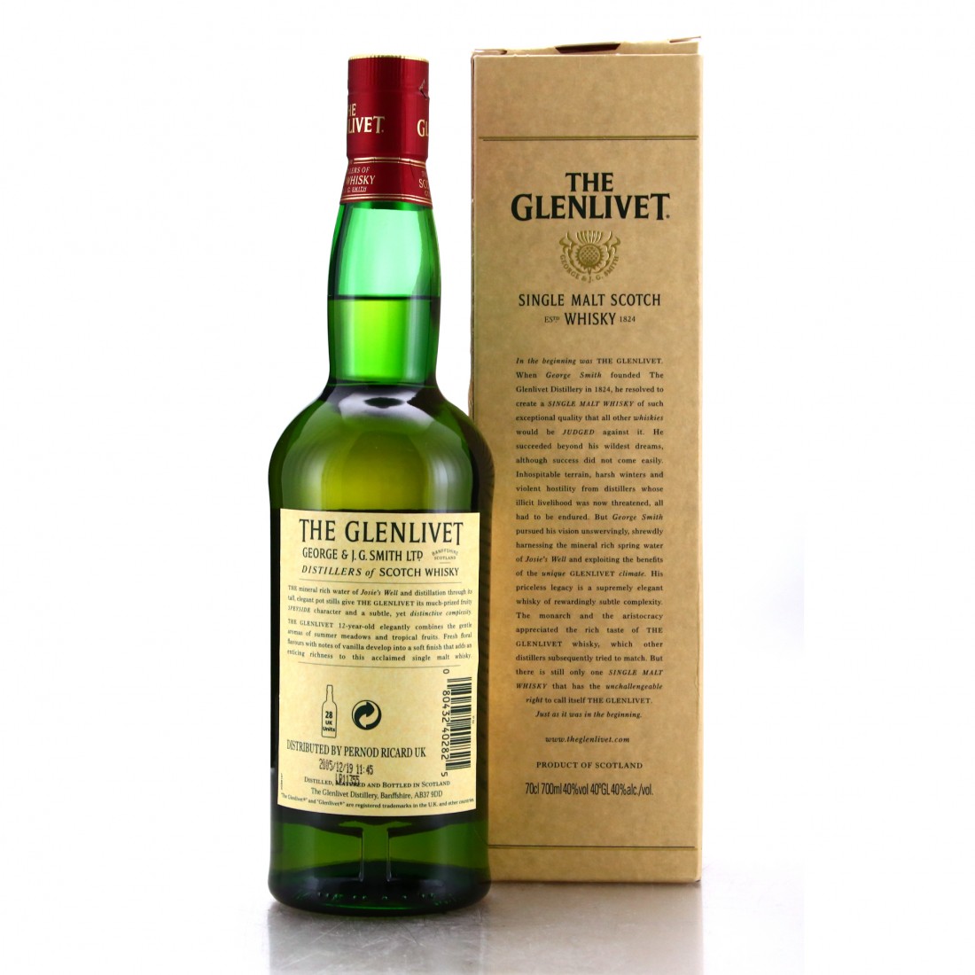 Glenlivet 12 Year Old pre-2011 | Whisky Auctioneer