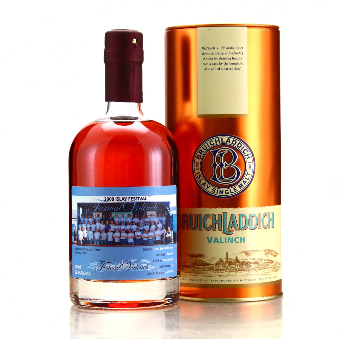 Bruichladdich 1994 Valinch 'Festival Valinch' / Feis Ile 2008 | Whisky ...