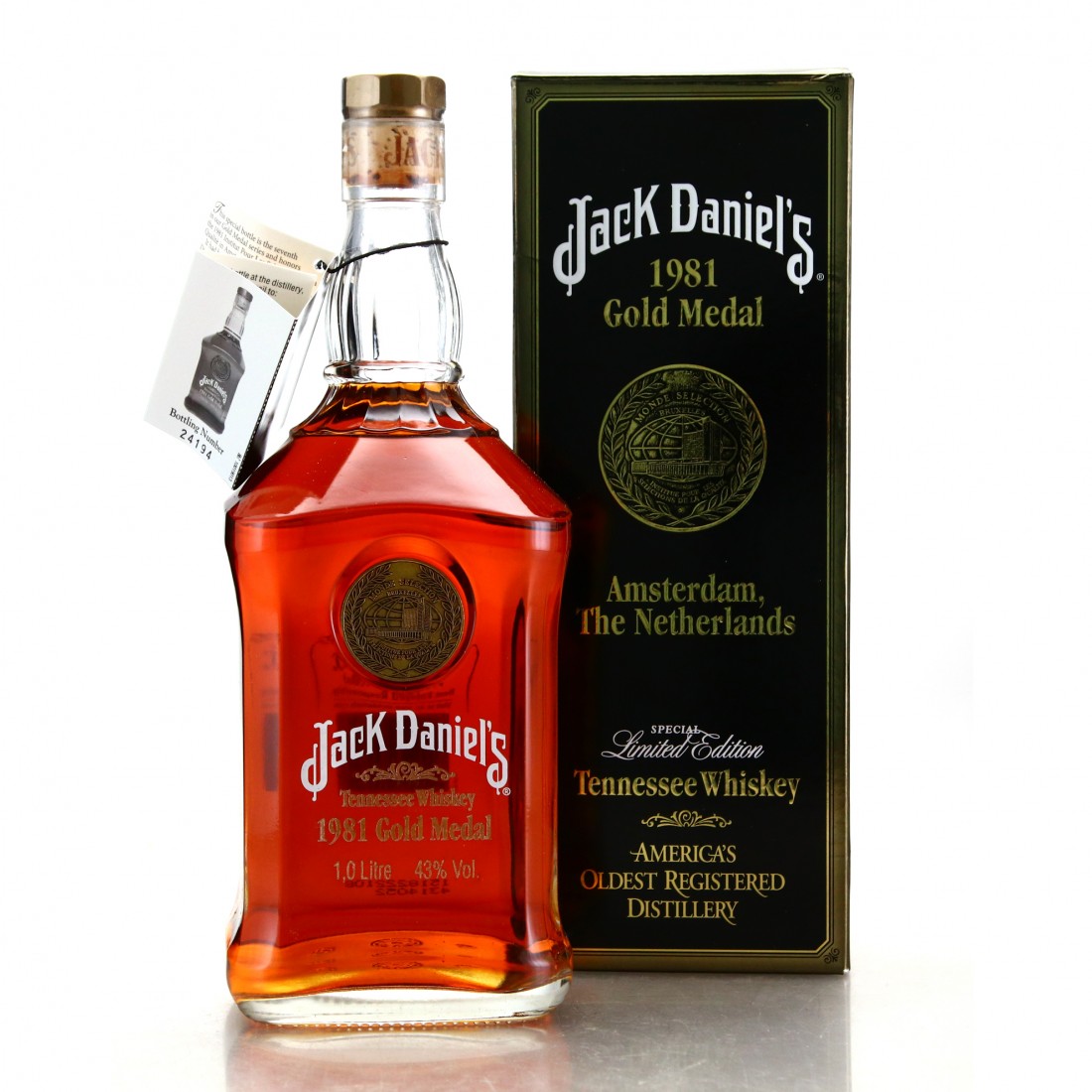 Jack Daniel's '1981' Gold Medal Series 1 Litre 2006 | Whisky Auctioneer