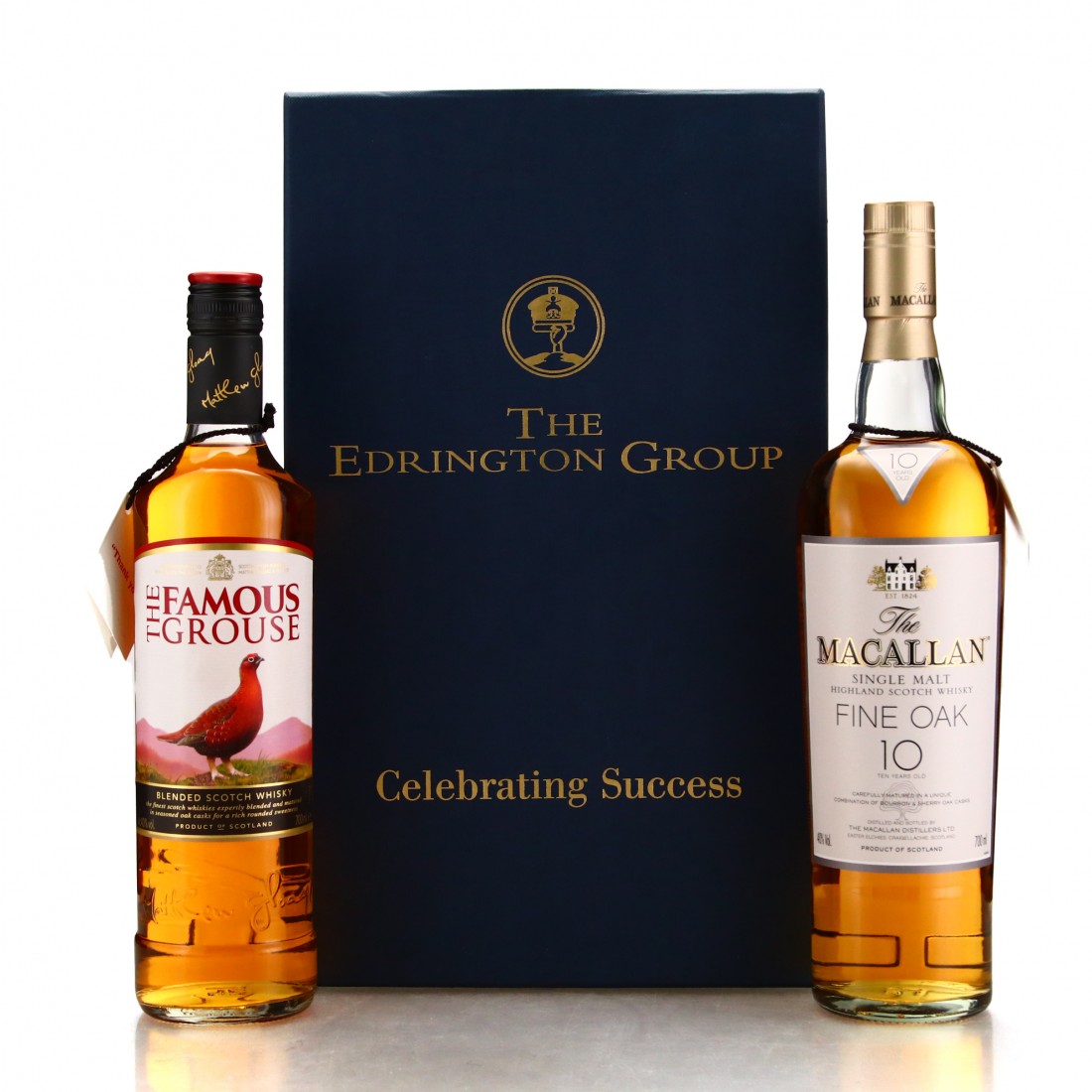 The Edrington Group Celebrating Success 2 x 70cl / Macallan Fine Oak ...