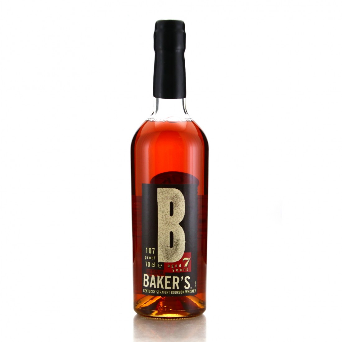 Baker's 7 Year Old 107 Proof Kentucky Straight Bourbon 70cl | Whisky ...