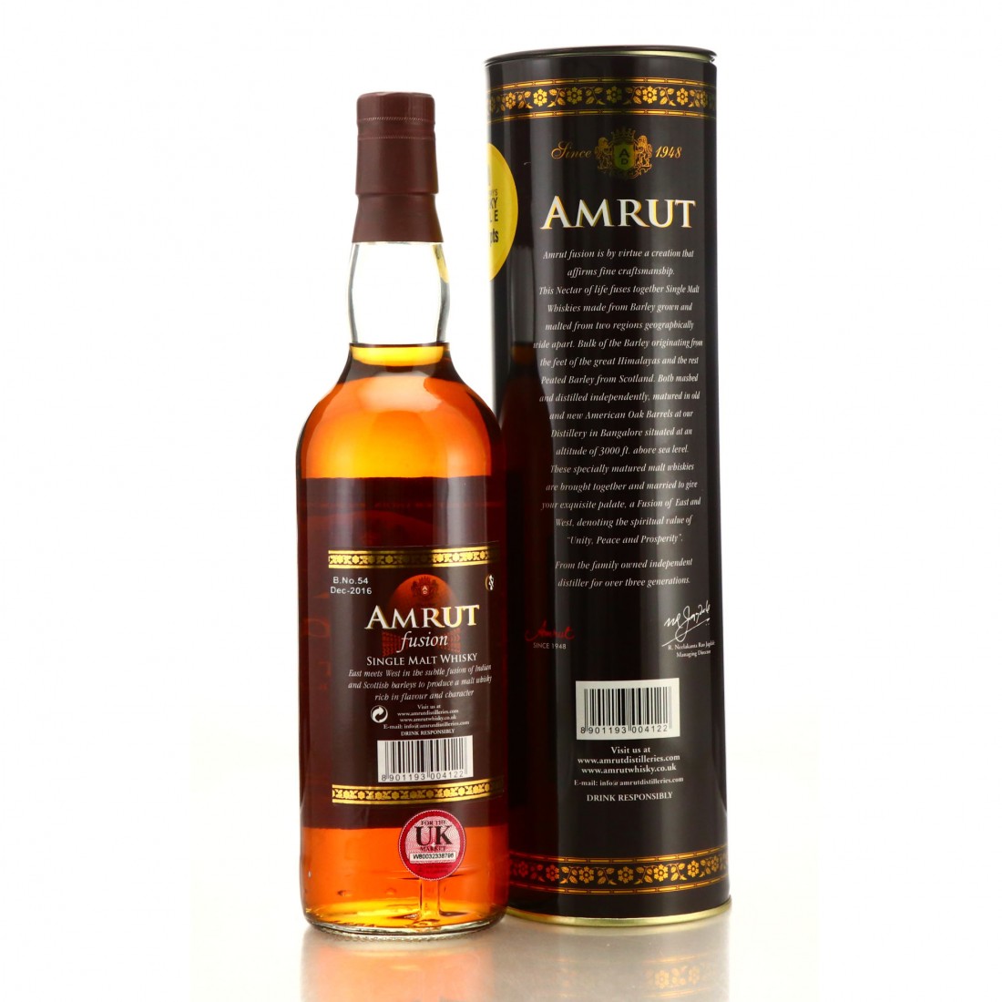 Amrut Fusion Batch #78 | Whisky Auctioneer
