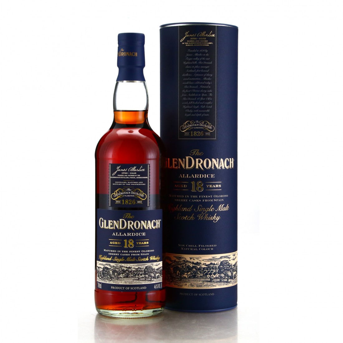 Glendronach 18 Year Old Allardice 2020 Release | Whisky Auctioneer