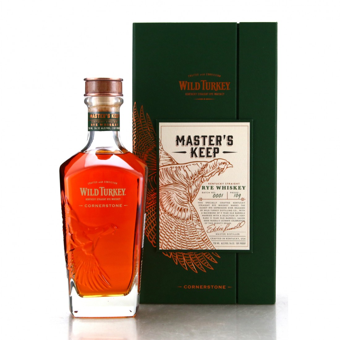 Wild Turkey Old Master's Keep Cornerstone Rye Batch #1 | Whisky Auctioneer