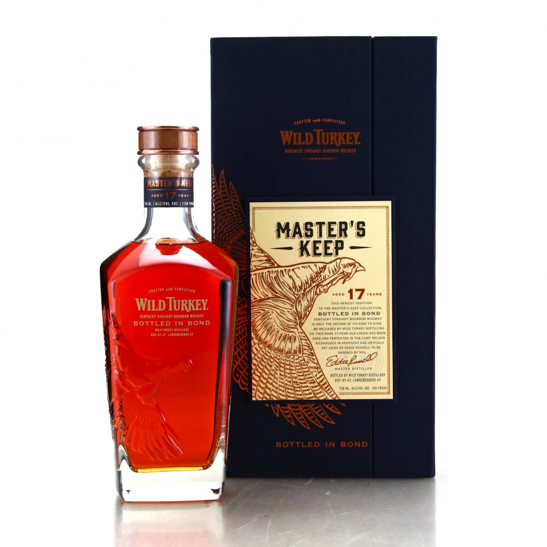 Wild Turkey Master's Keep 17 Year Old Bottled in Bond Batch #1 | Whisky ...