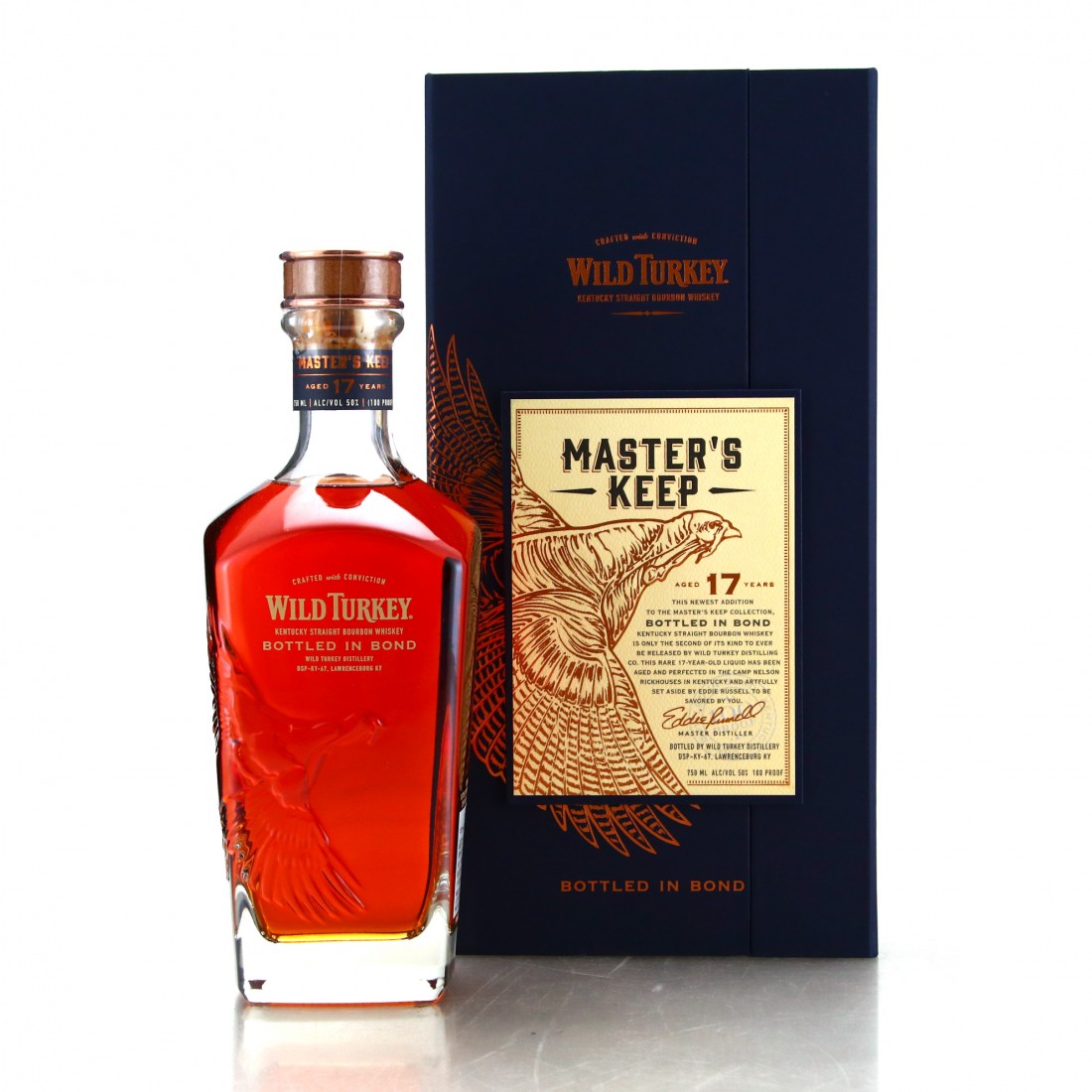 Wild Turkey Master's Keep 17 Year Old Bottled in Bond Batch #1 | Whisky ...