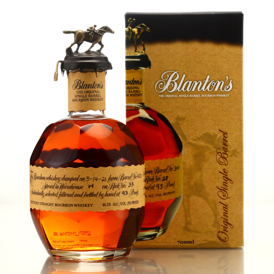 Blanton's Single Barrel dumped 2021 70cl | Whisky Auctioneer