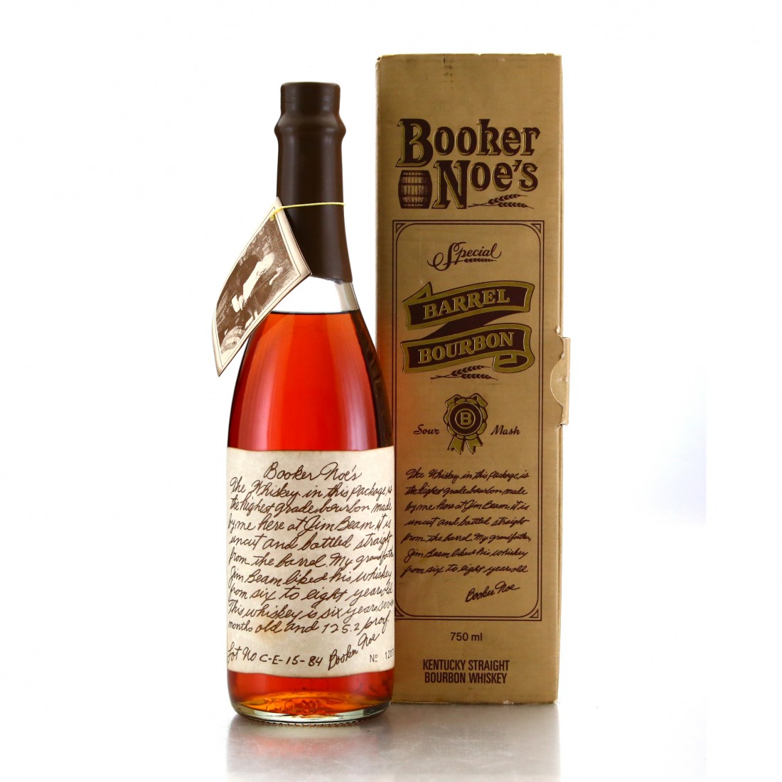 Booker Noe's Kentucky Straight Bourbon #C-E-15-84 | Whisky Auctioneer