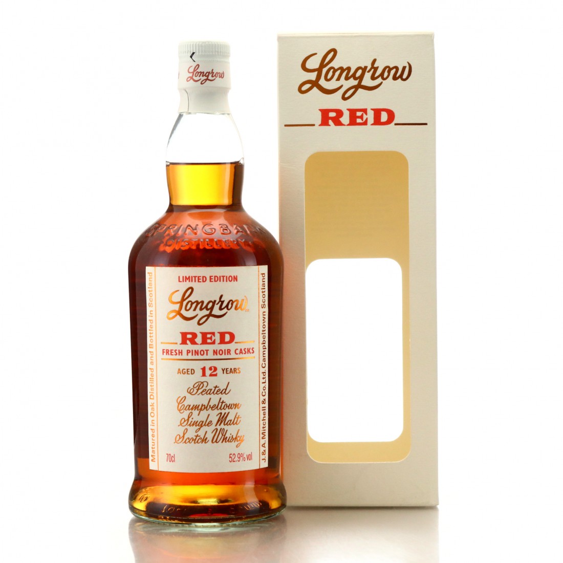 Longrow Red 12 Year Old Pinot Noir | Whisky Auctioneer