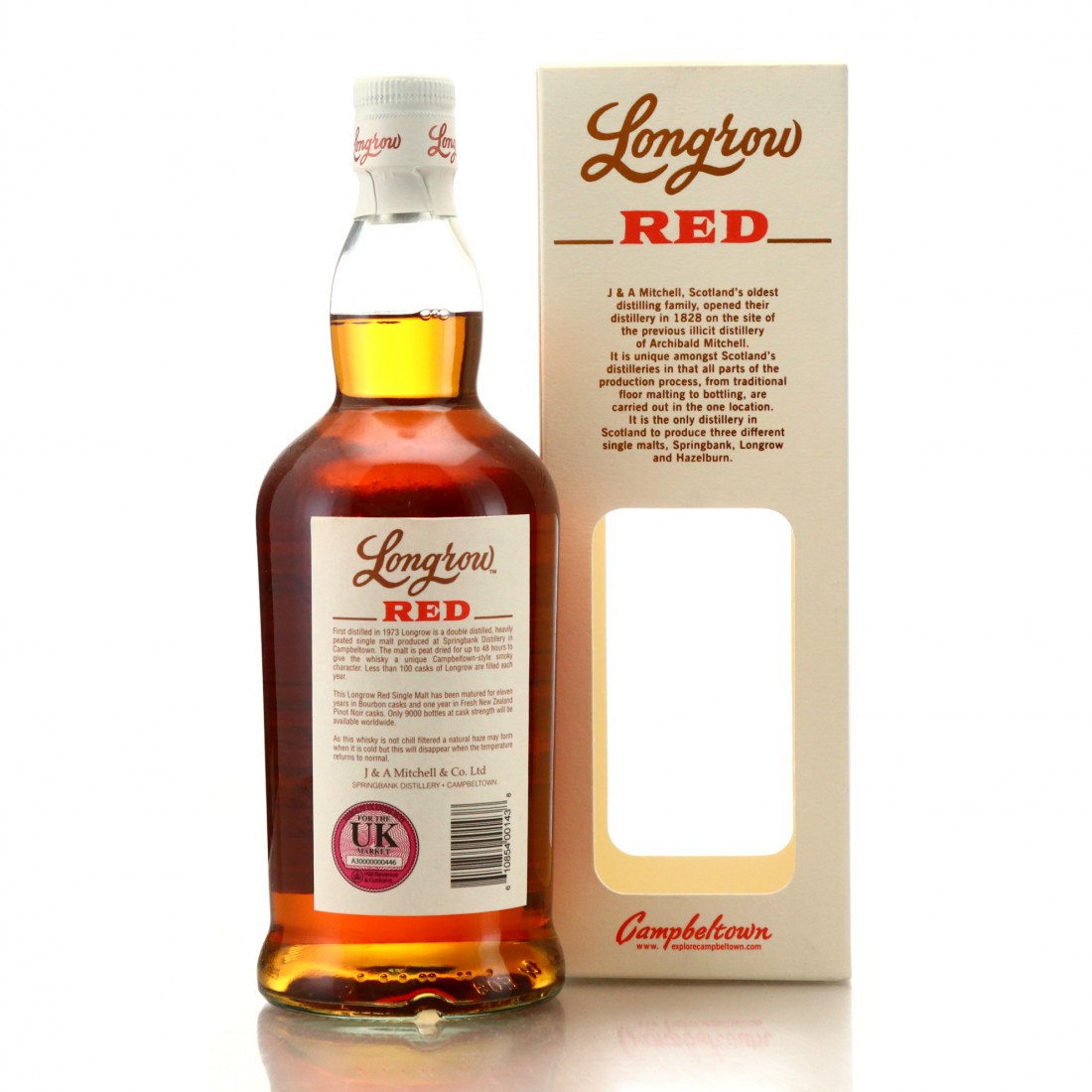Longrow Red 12 Year Old Pinot Noir | Whisky Auctioneer