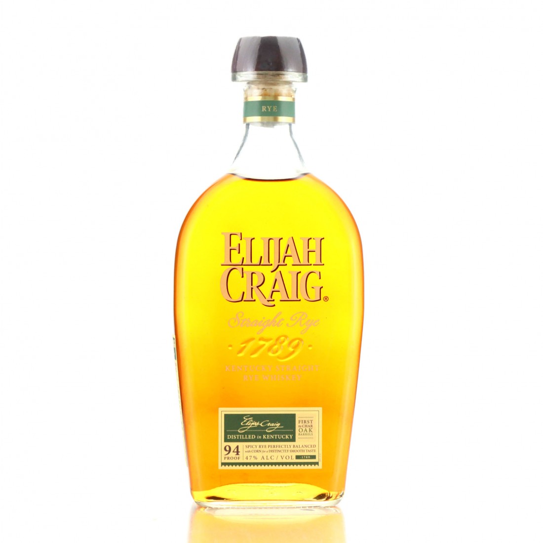 Elijah Craig Straight Rye | Whisky Auctioneer