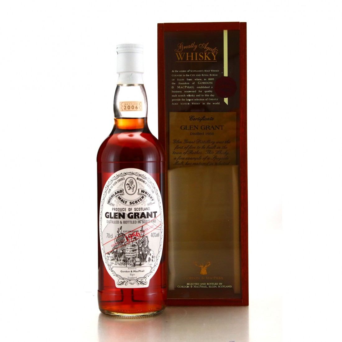 Glen Grant 1956 Gordon and MacPhail | Whisky Auctioneer