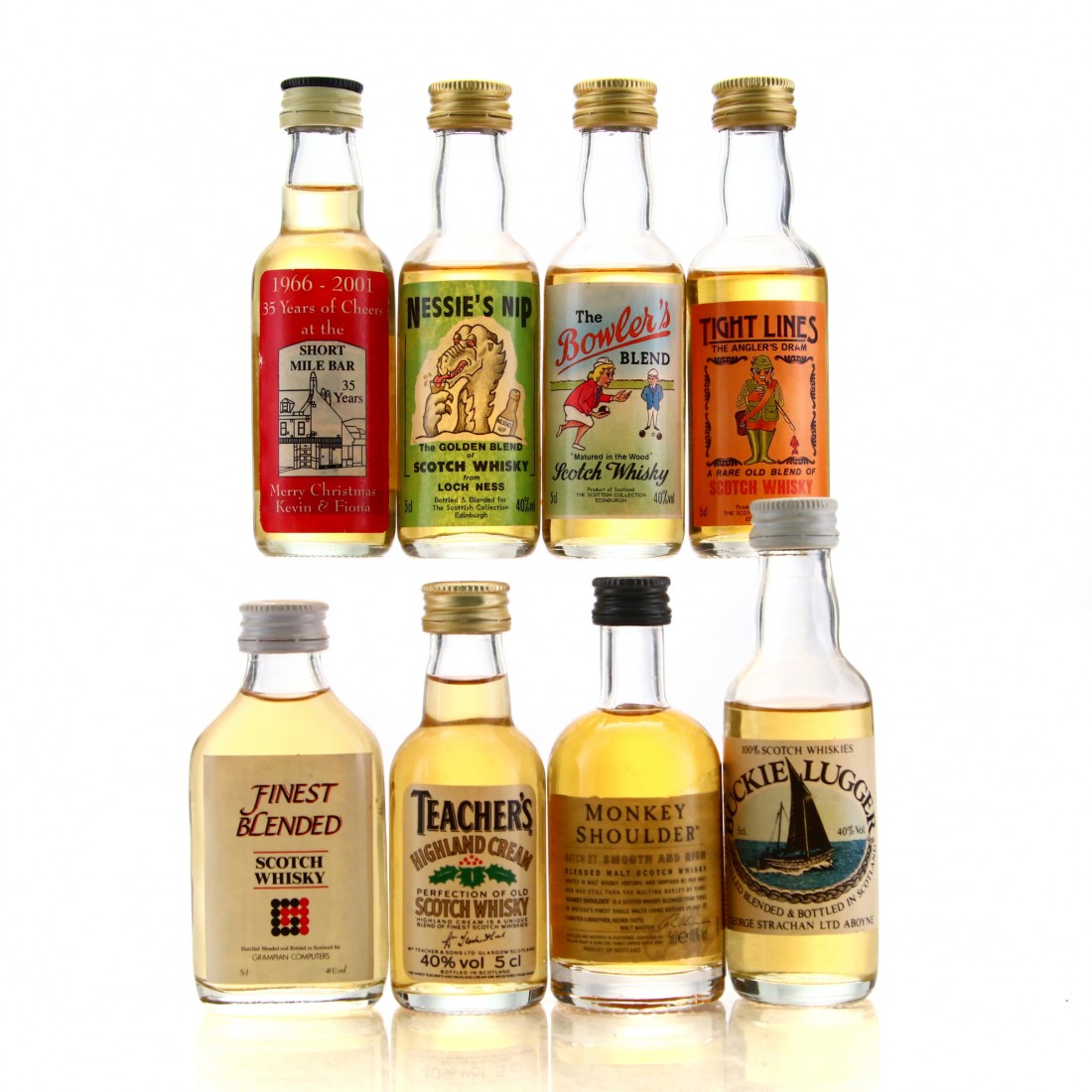 Scotch Whisky Miniatures x 8 | Whisky Auctioneer