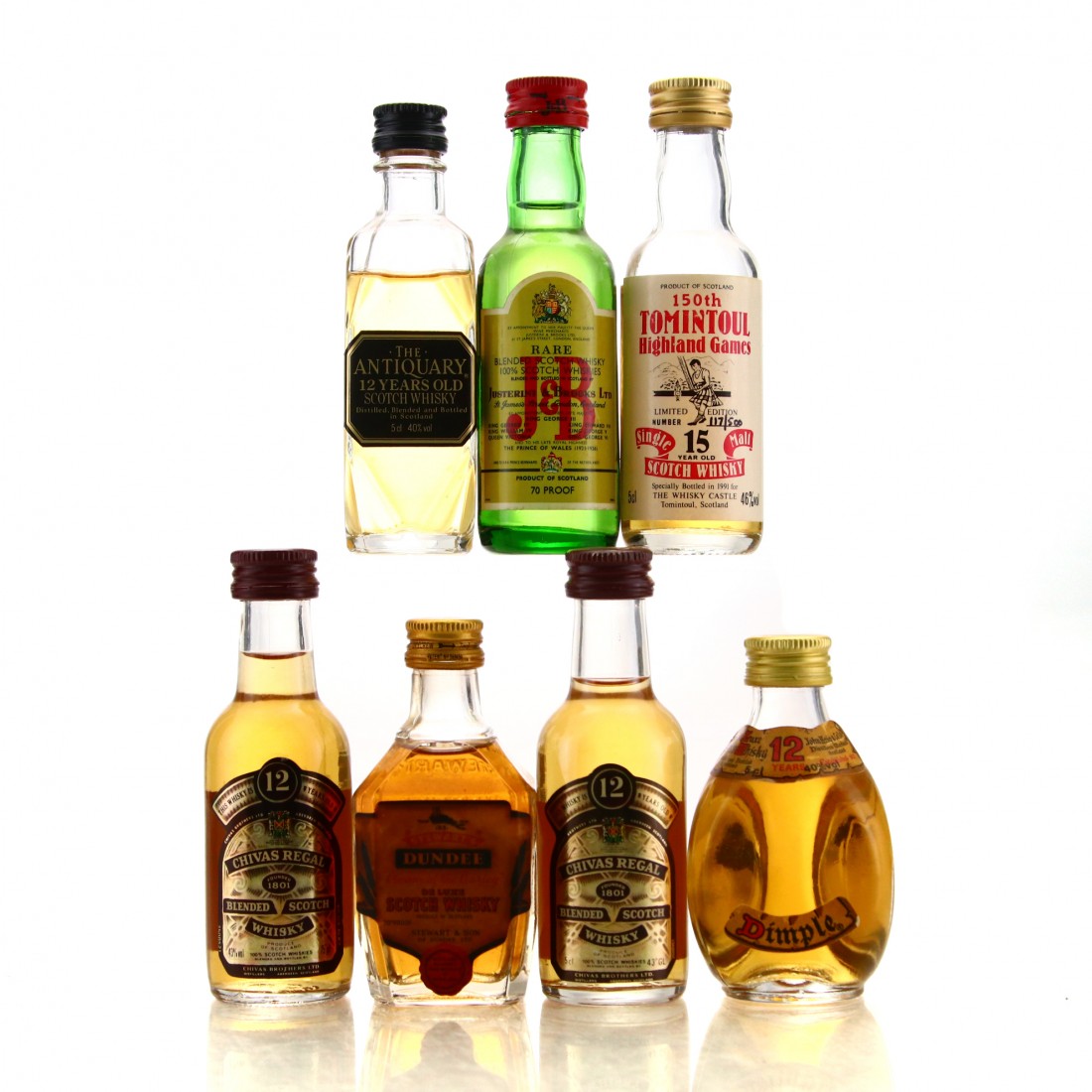 Scotch Whisky Miniatures x 8 | Whisky Auctioneer