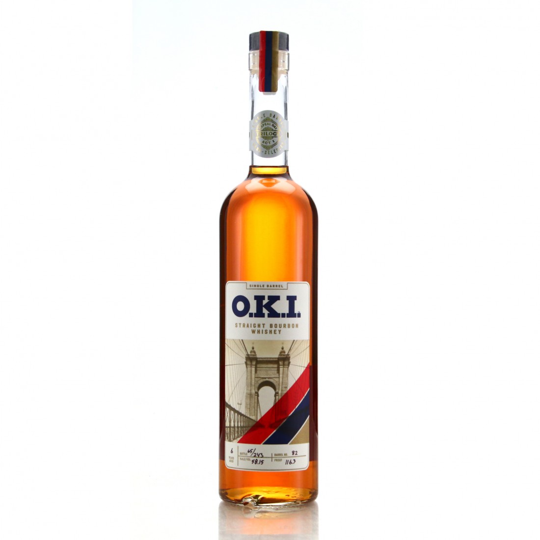 OKI 6 Year Old Single Barrel Straight Bourbon #82 / Repeal Day Trilogy ...