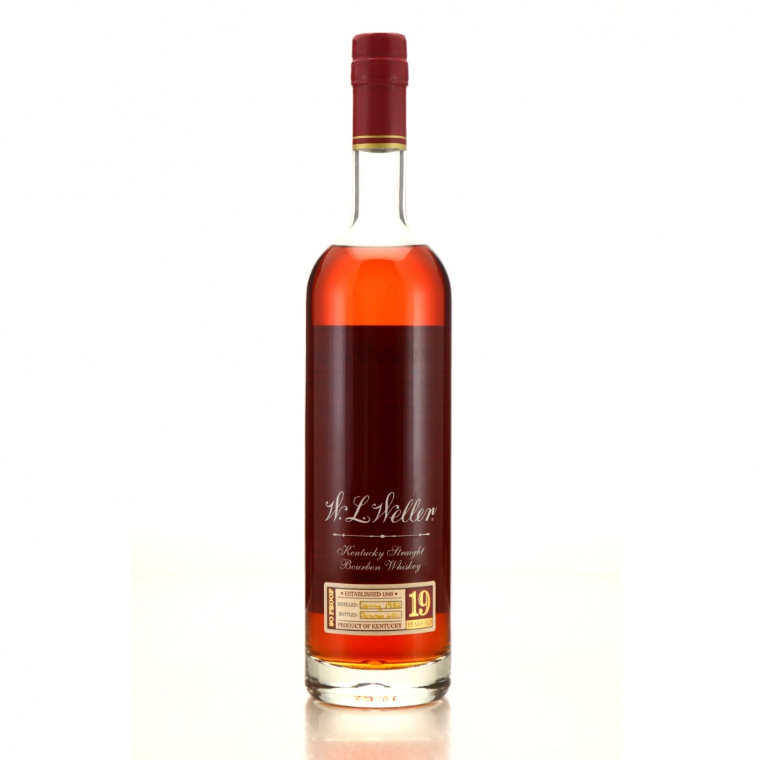 W.L. Weller 1982 19 Year Old Summer 2001 | Whisky Auctioneer