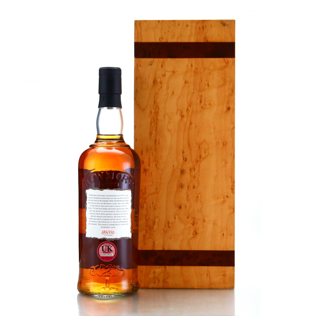 Bowmore 1964 White Bowmore 43 Year Old | Whisky Auctioneer