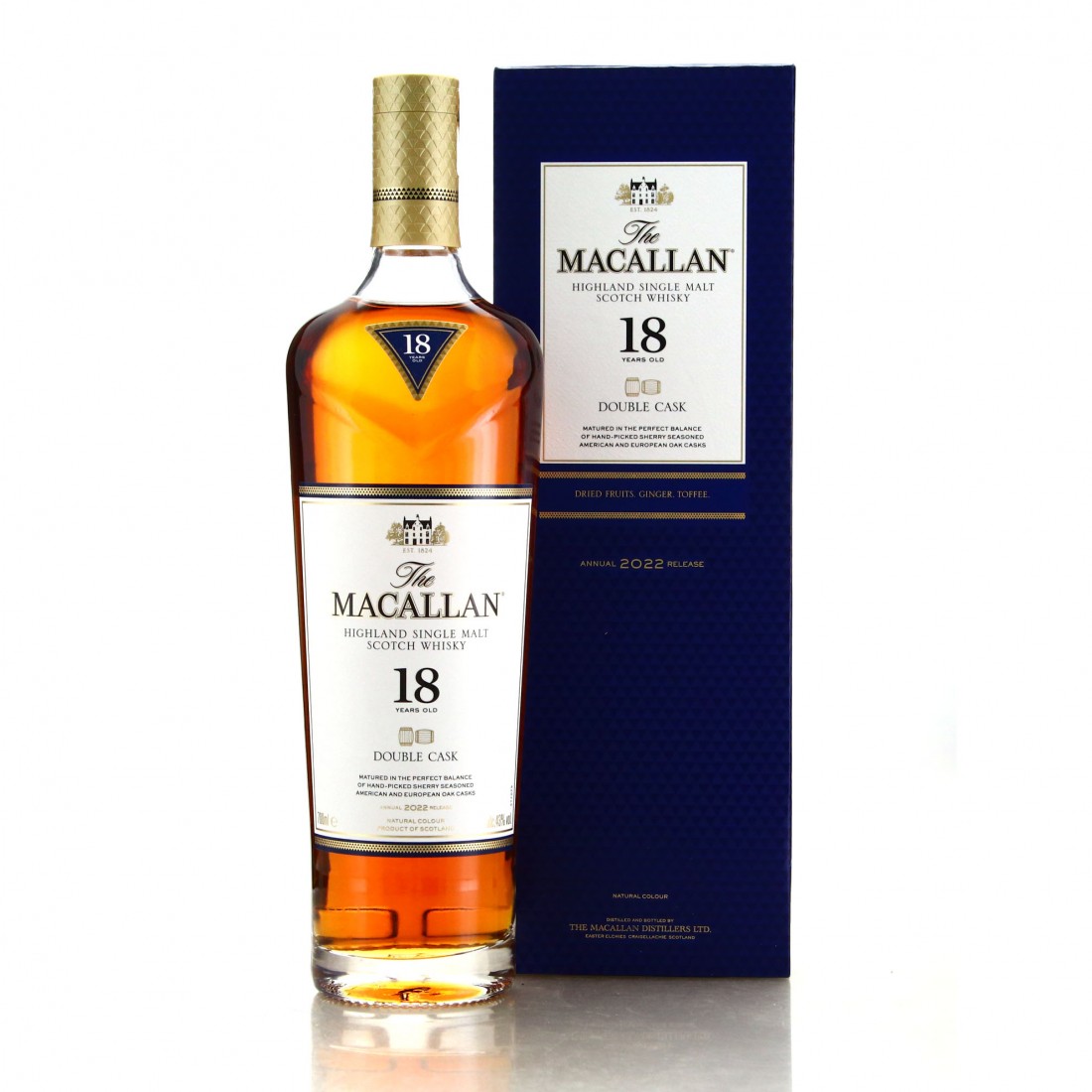 Macallan 18 Year Old Double Cask 2022 Release | Whisky Auctioneer