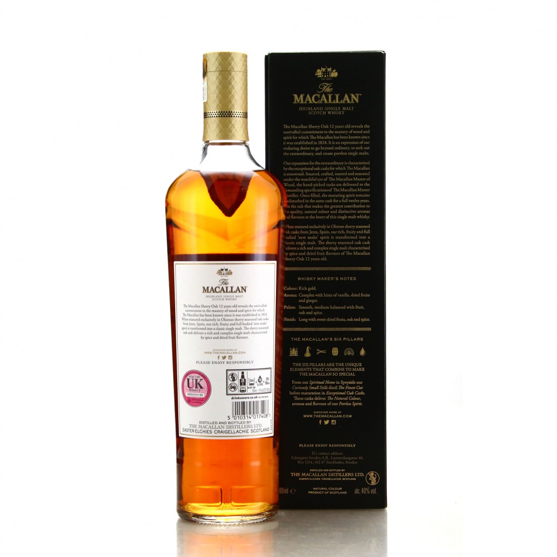 Macallan 12 Year Old Sherry Oak | Whisky Auctioneer