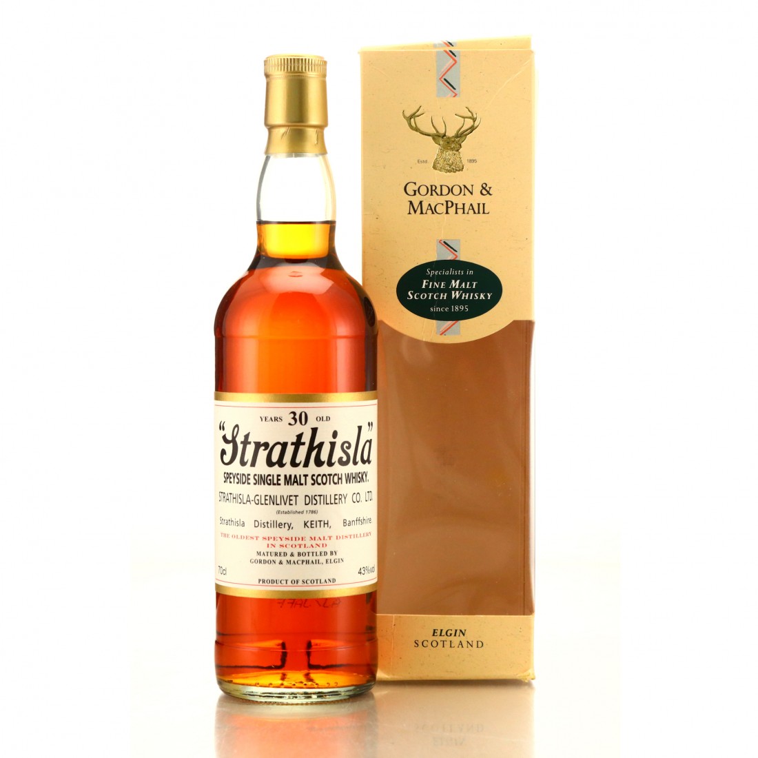 Strathisla 30 Year Old Gordon and MacPhail | Whisky Auctioneer