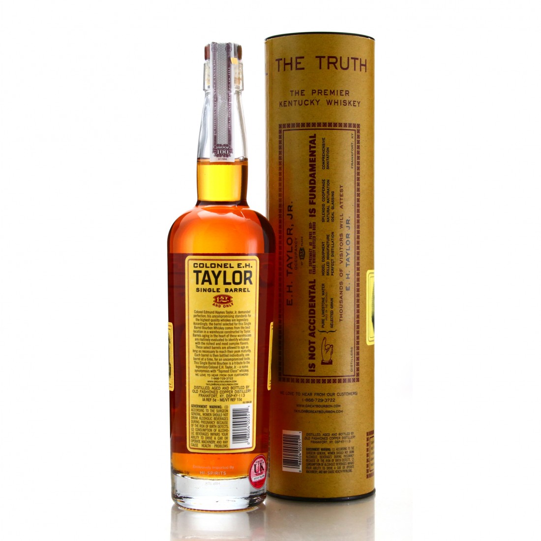 Colonel E.H. Taylor Single Barrel Bourbon 2021 | Whisky Auctioneer