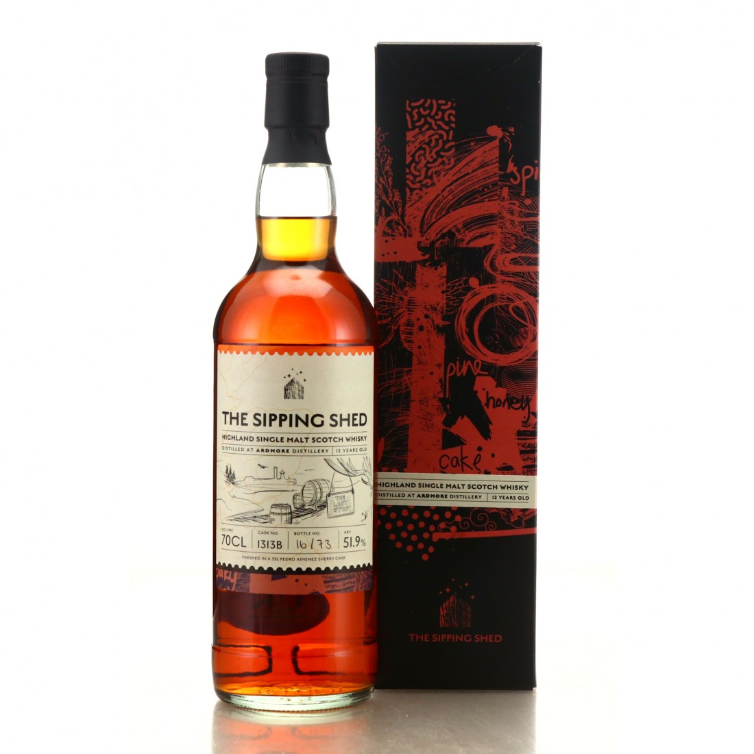 Ardmore 12 Year Old The Sipping Shed | Whisky Auctioneer