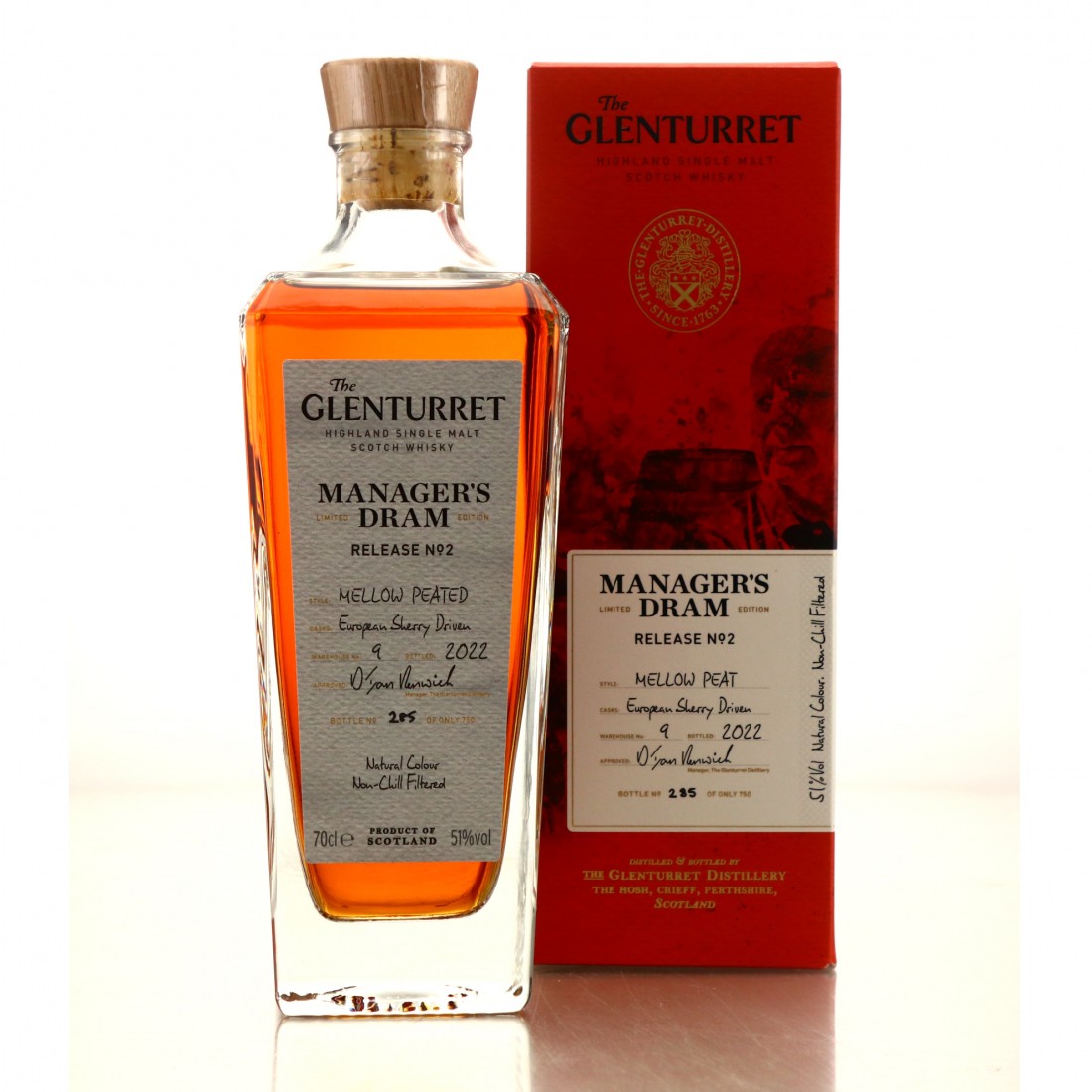 Glenturret Manager's Dram Release No.2 | Whisky Auctioneer