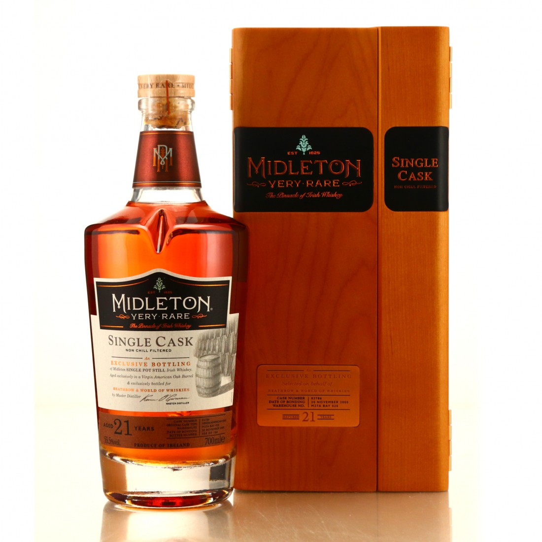 Midleton Very Rare 2000 Single Cask 21 Year Old #83786 / Heathrow WoW ...
