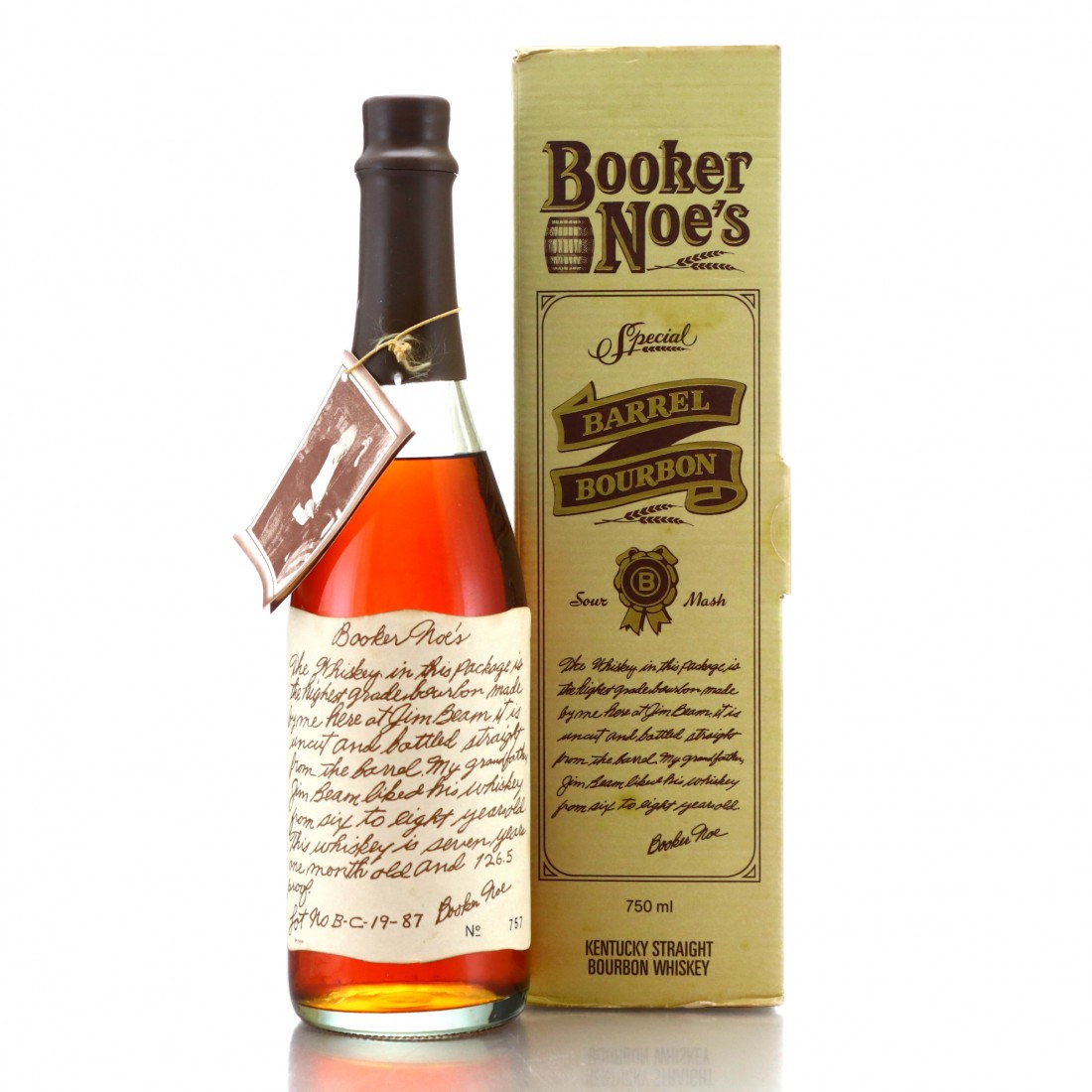 Booker Noe's Kentucky Straight Bourbon #B-C-19-87 | Whisky Auctioneer