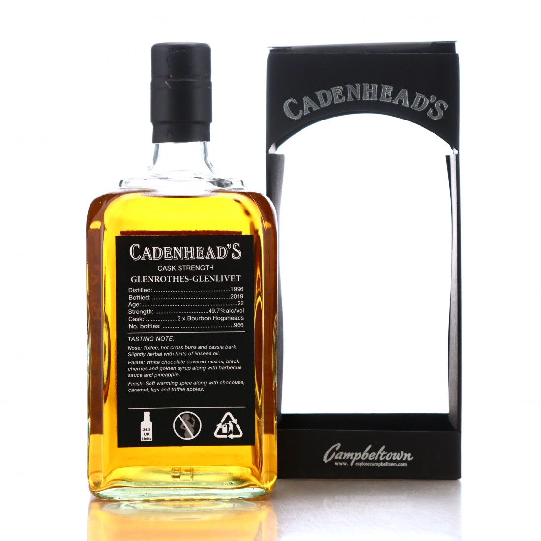 Glenrothes 1996 Cadenhead's Club 22 Year Old | Whisky Auctioneer