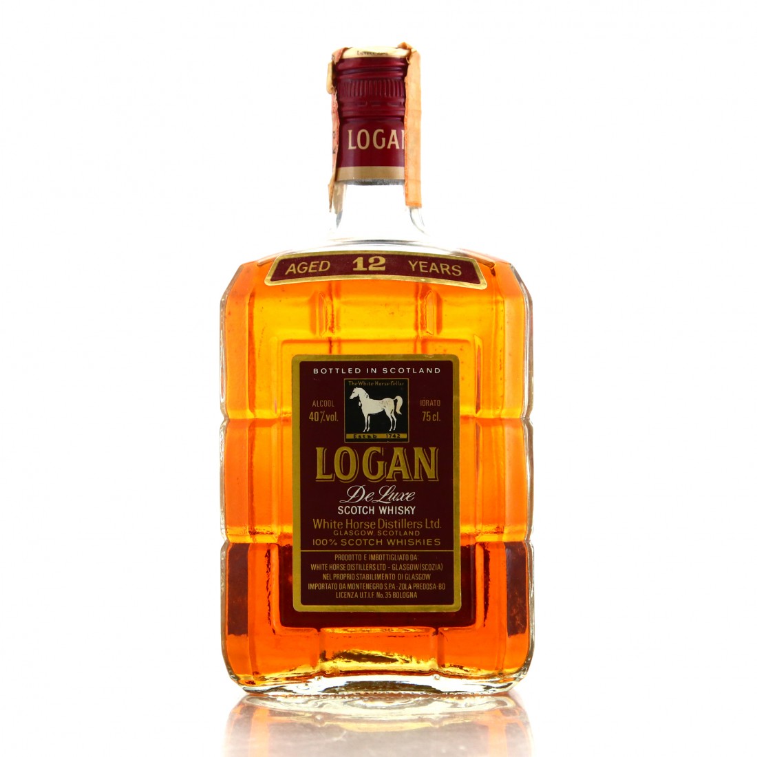 Logan 12 Year Old De Luxe 1990s | Whisky Auctioneer