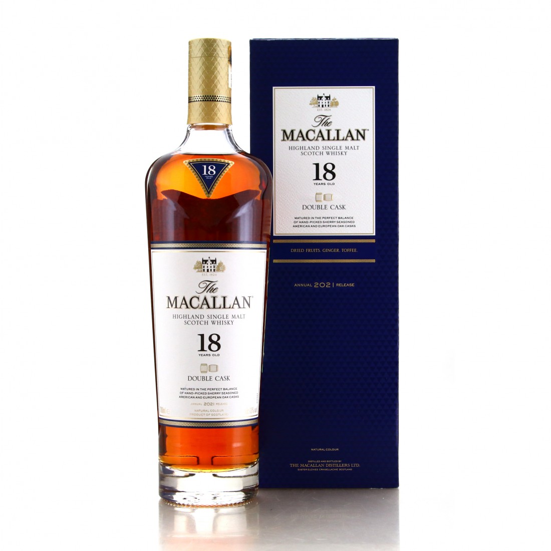 Macallan 18 Year Old Double Cask 2021 Release | Whisky Auctioneer