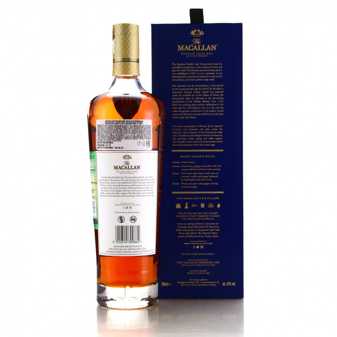 Macallan 18 Year Old Double Cask 2021 Release | Whisky Auctioneer