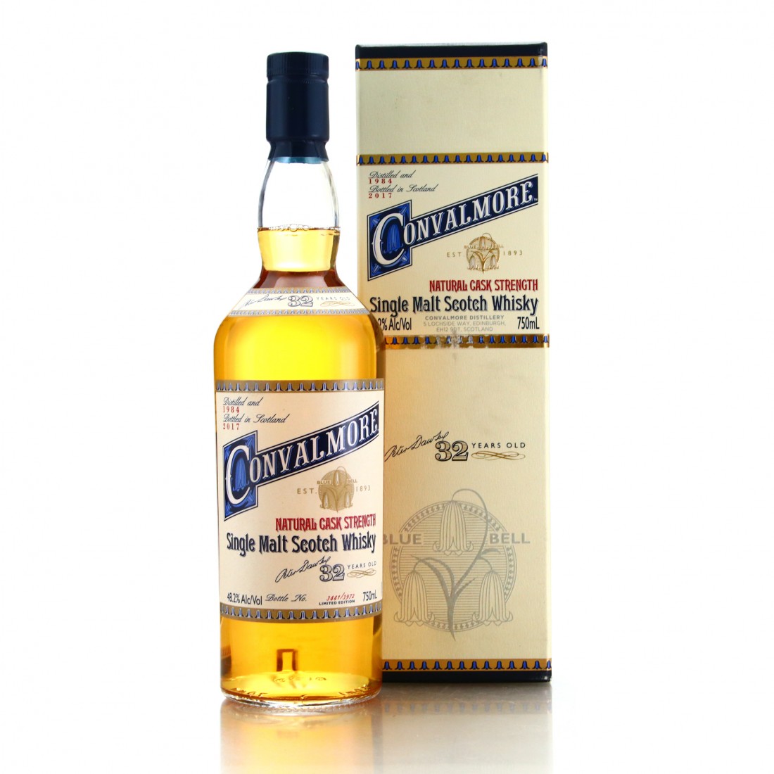 Convalmore 1984 Cask Strength 32 Year Old 75cl / US Import | Whisky ...