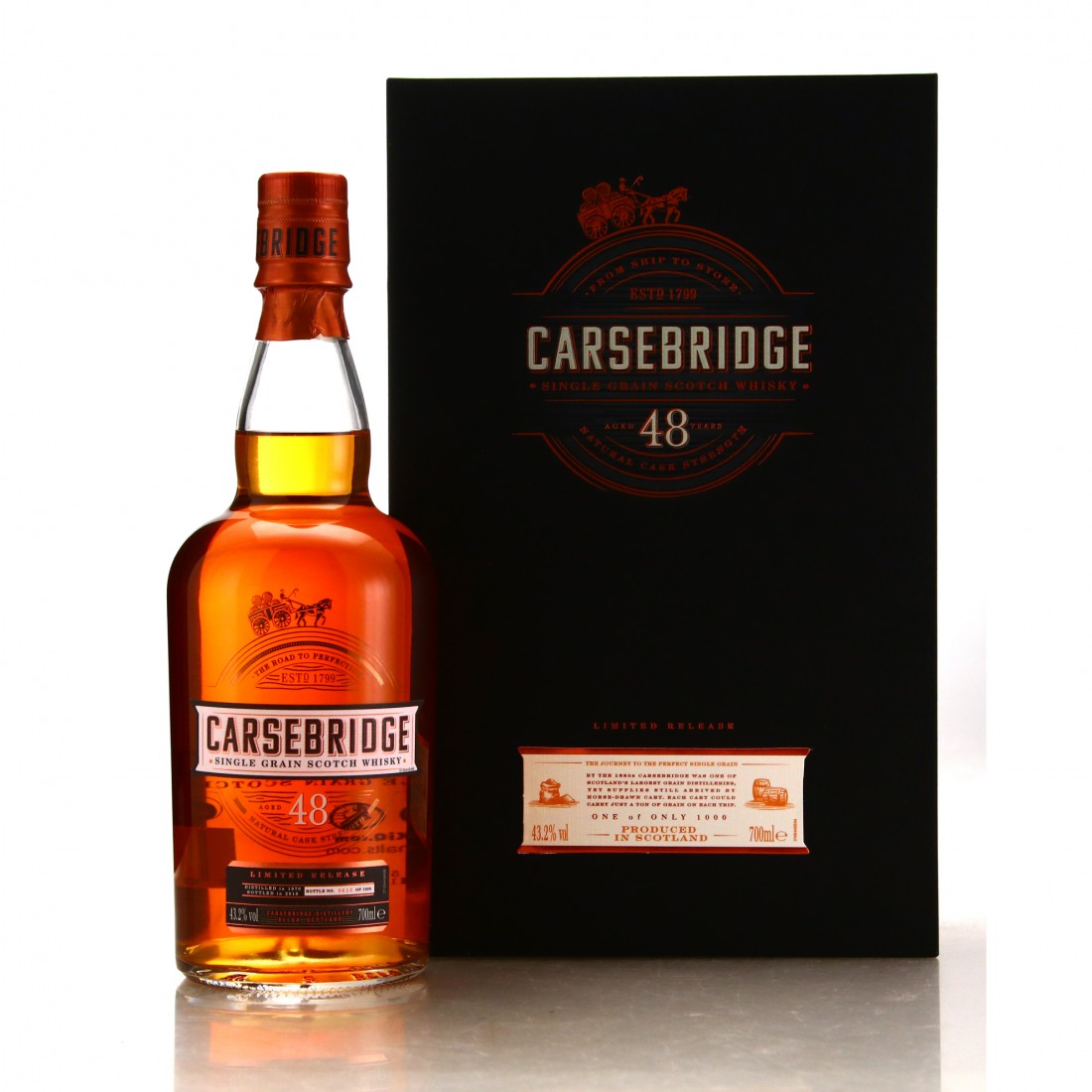Carsebridge 1970 Cask Strength 48 Year Old | Whisky Auctioneer
