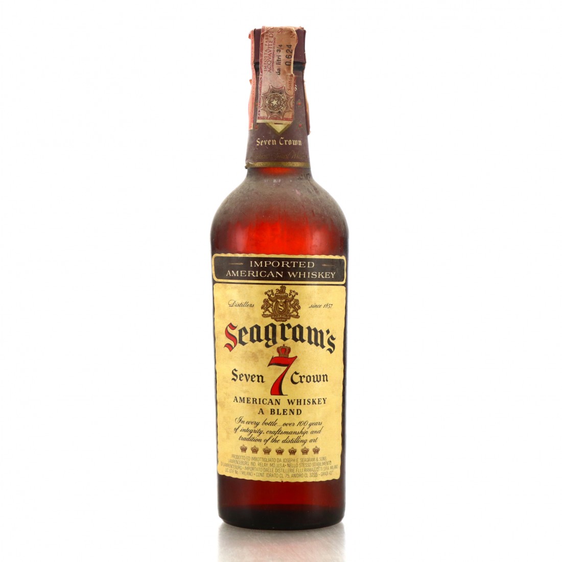Seagram's Seven Crown American Whiskey 1960s | Whisky Auctioneer