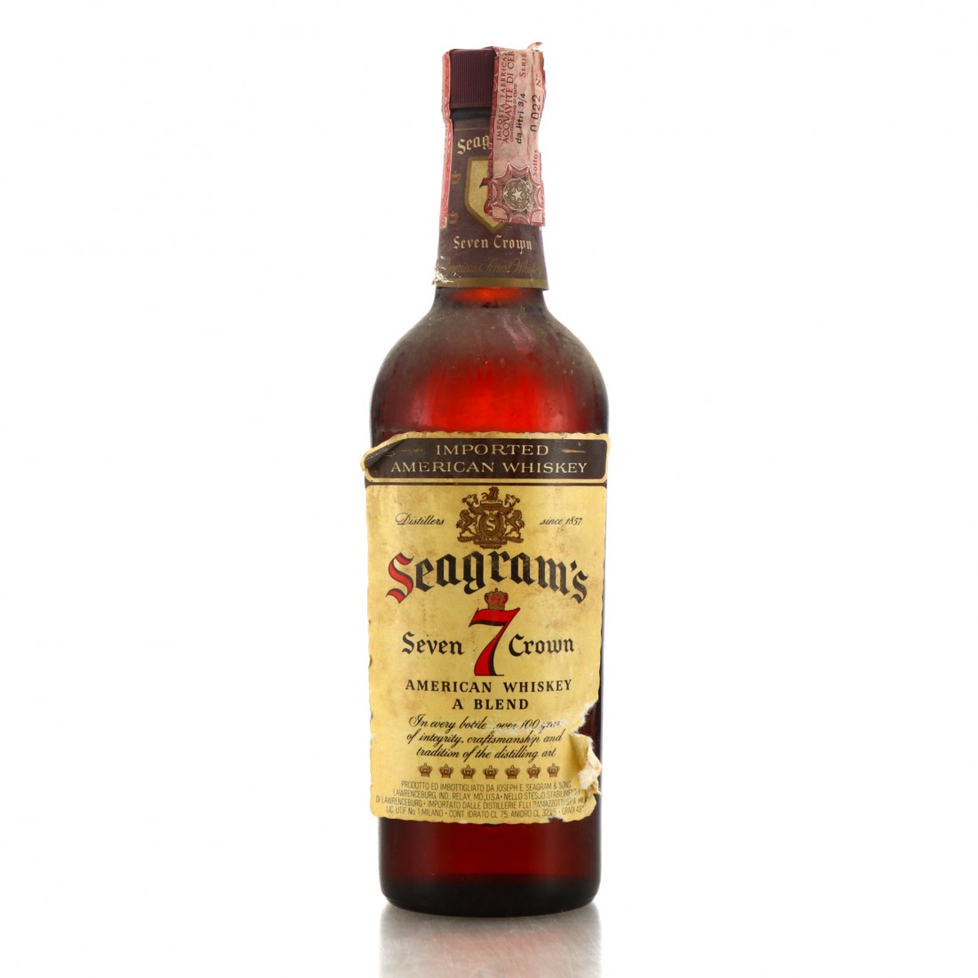Seagram's Seven Crown American Whiskey 1960s | Whisky Auctioneer