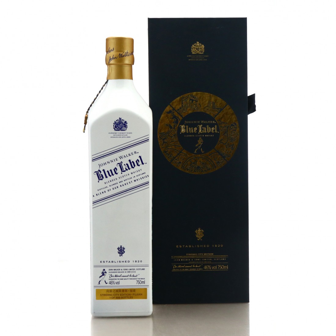 Johnnie Walker Blue Label 75cl / Striding City Fujian Edition | Whisky ...