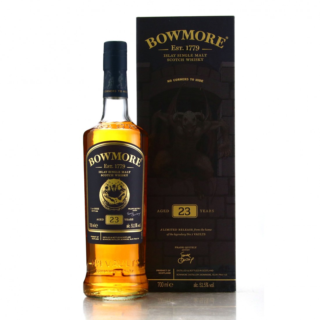 Bowmore 23 Year Old No Corners To Hide / Frank Quitely | Whisky Auctioneer