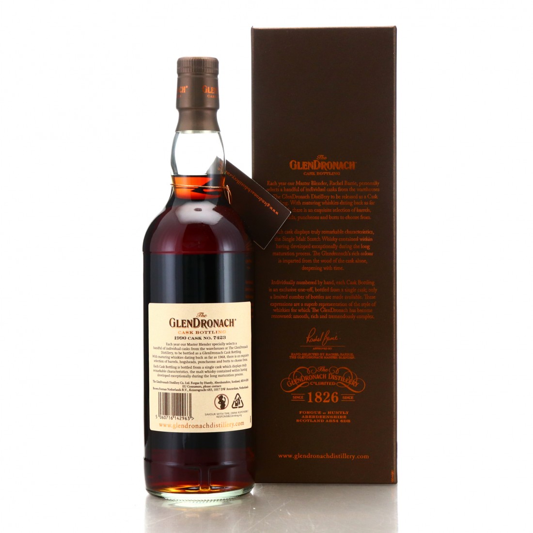 Glendronach 1990 Single PX Cask 31 Year Old #7423 / Batch 19 | Whisky ...
