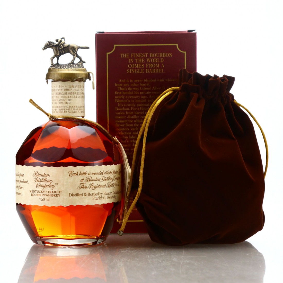 Blanton's Single Barrel dumped 2022 Red Takara | Whisky Auctioneer