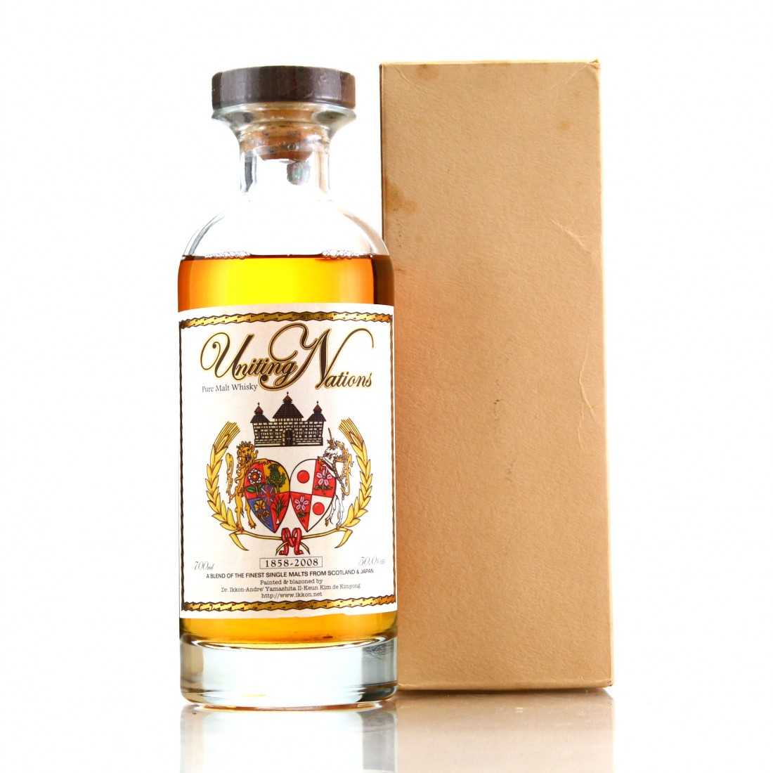 Uniting Nations Ichiro Akuto Blended Malt Whisky Auctioneer 