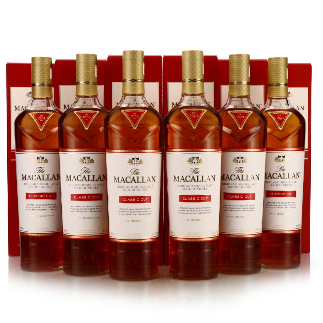 Macallan Classic Cut 2022 Release 6 x 70cl / Case | Whisky Auctioneer
