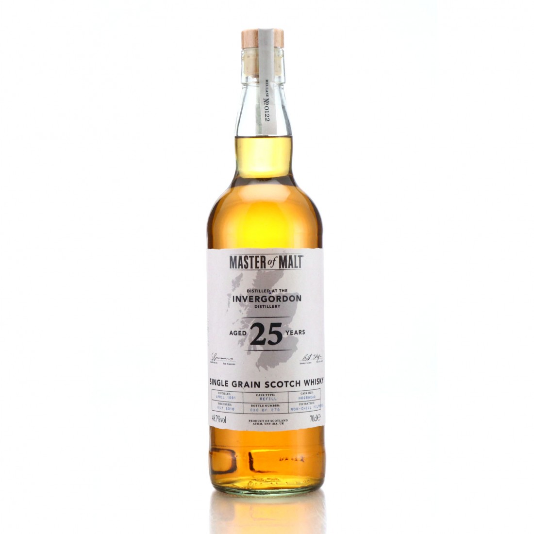 Invergordon 1991 Master of Malt 25 Year Old | Whisky Auctioneer