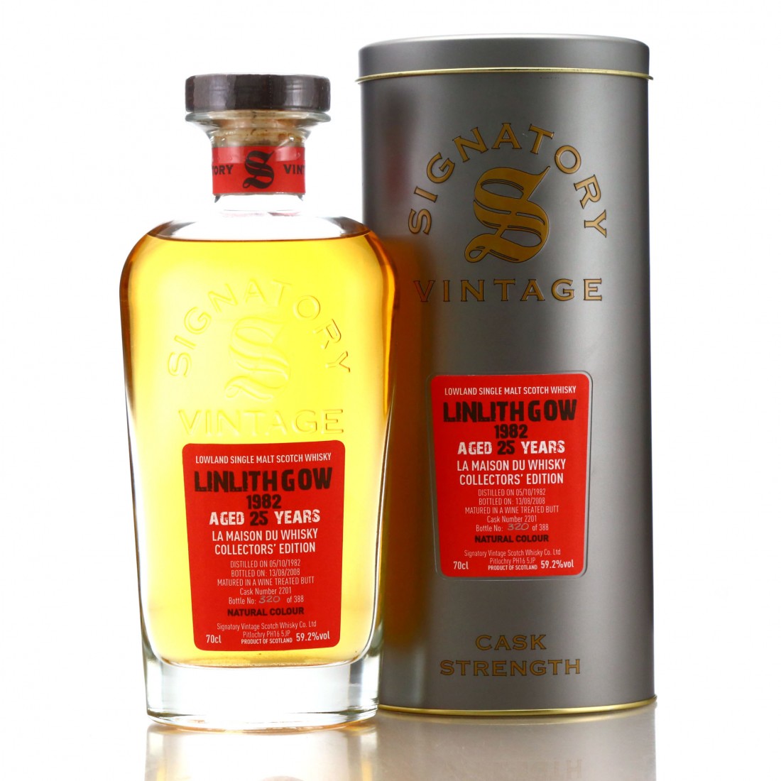 St Magdalene-Linlithgow 1982 Signatory Vintage 25 Year Old Cask ...