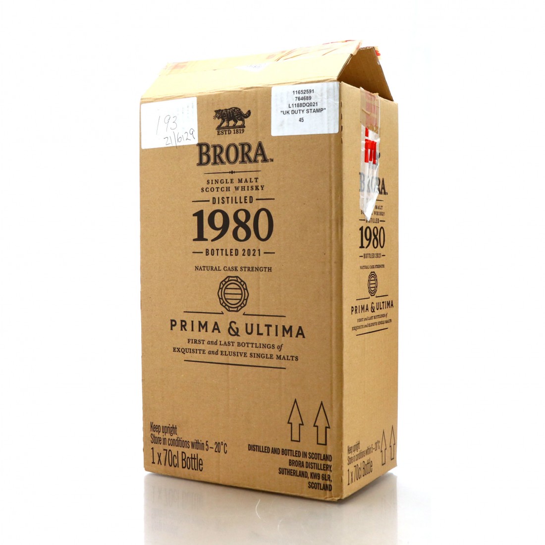 Brora 1980 Prima and Ultima 40 Year Old | Whisky Auctioneer
