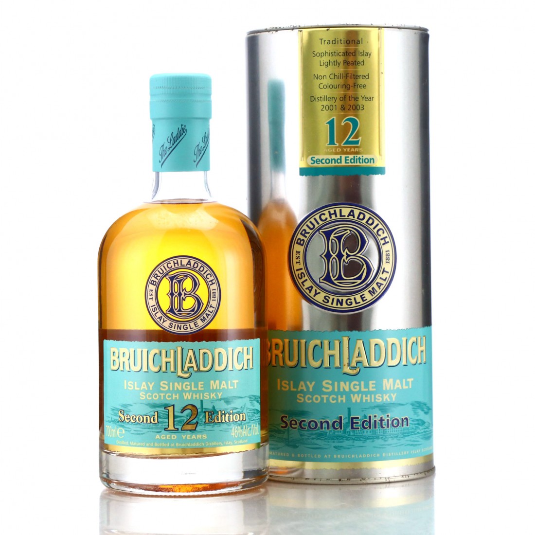 Bruichladdich 12 Year Old Second Edition Whisky Auctioneer